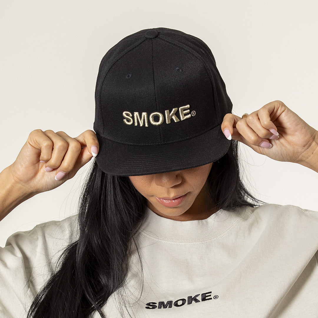 SMOKE® CORE 6 Panel Snapback Hat